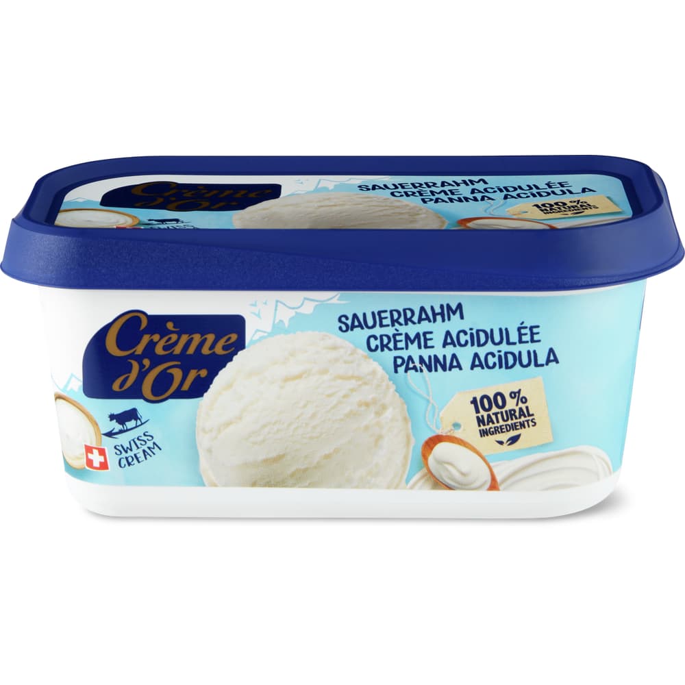 Crème d'or · Glace · Sauerrahm • Migros