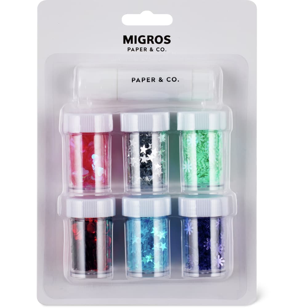 MIGROS PAPER & CO. · Gitzer Pailetten Set • Migros