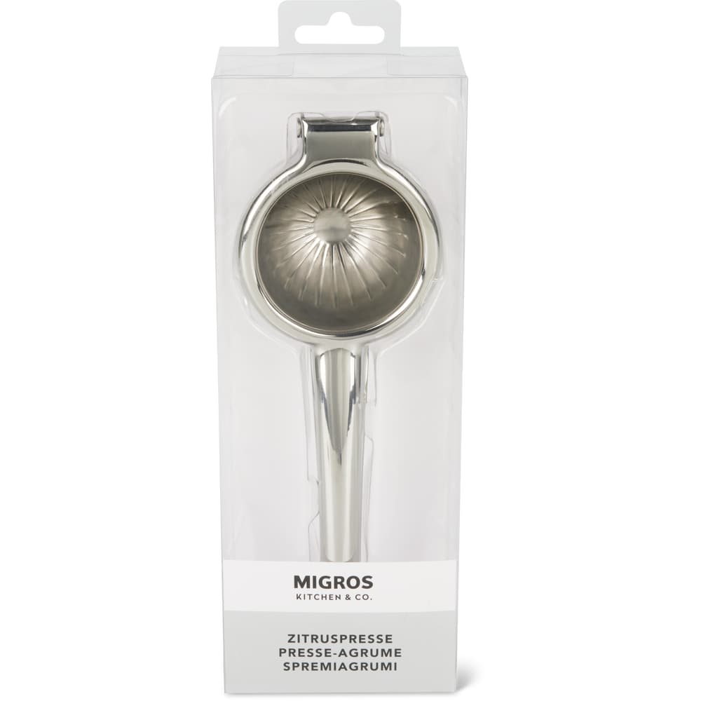 Migros Kitchen & Co. · Spremiagrumi · argento, acciaio inox, 21,6 cm ...