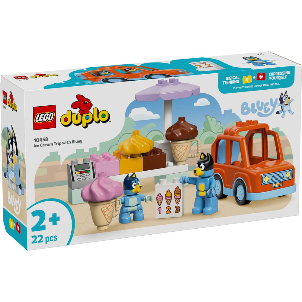 LEGO Duplo · Ice Cream Trip Bluey 10458 · Ab 2 Jahren • Migros
