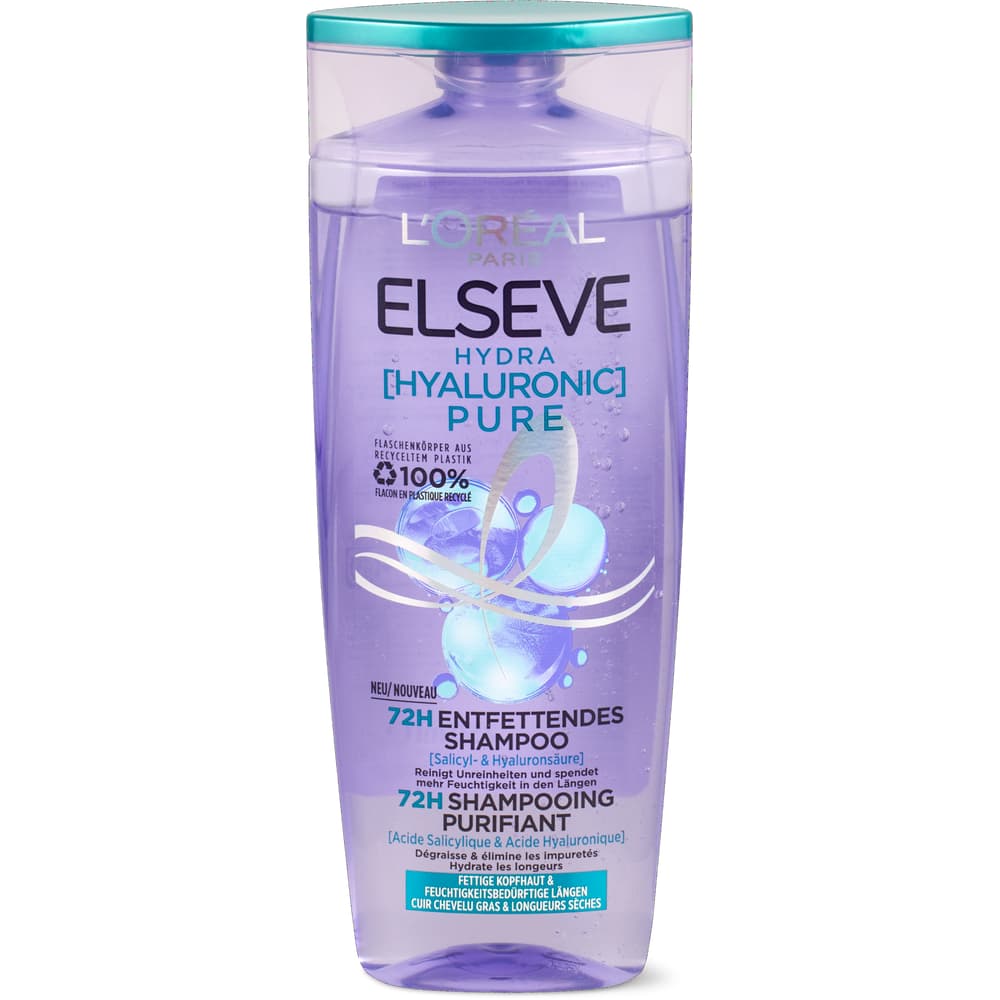 L'Oréal Paris Elseve Hydra Pure · Shampoo · Fettige Kopfhaut ...