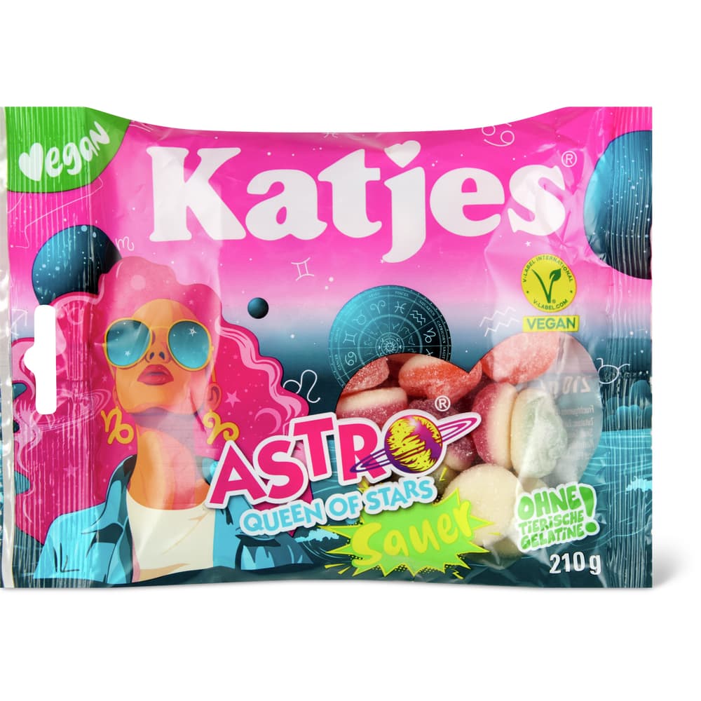 Katjes · Astro Queen of Stars · vegan • Migros