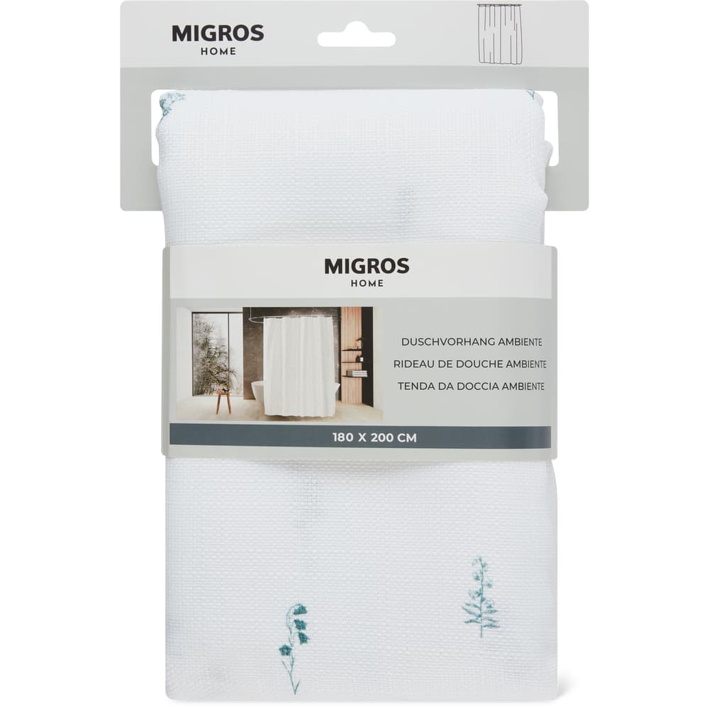 MIGROS HOME · MHOME Shower curtain • Migros