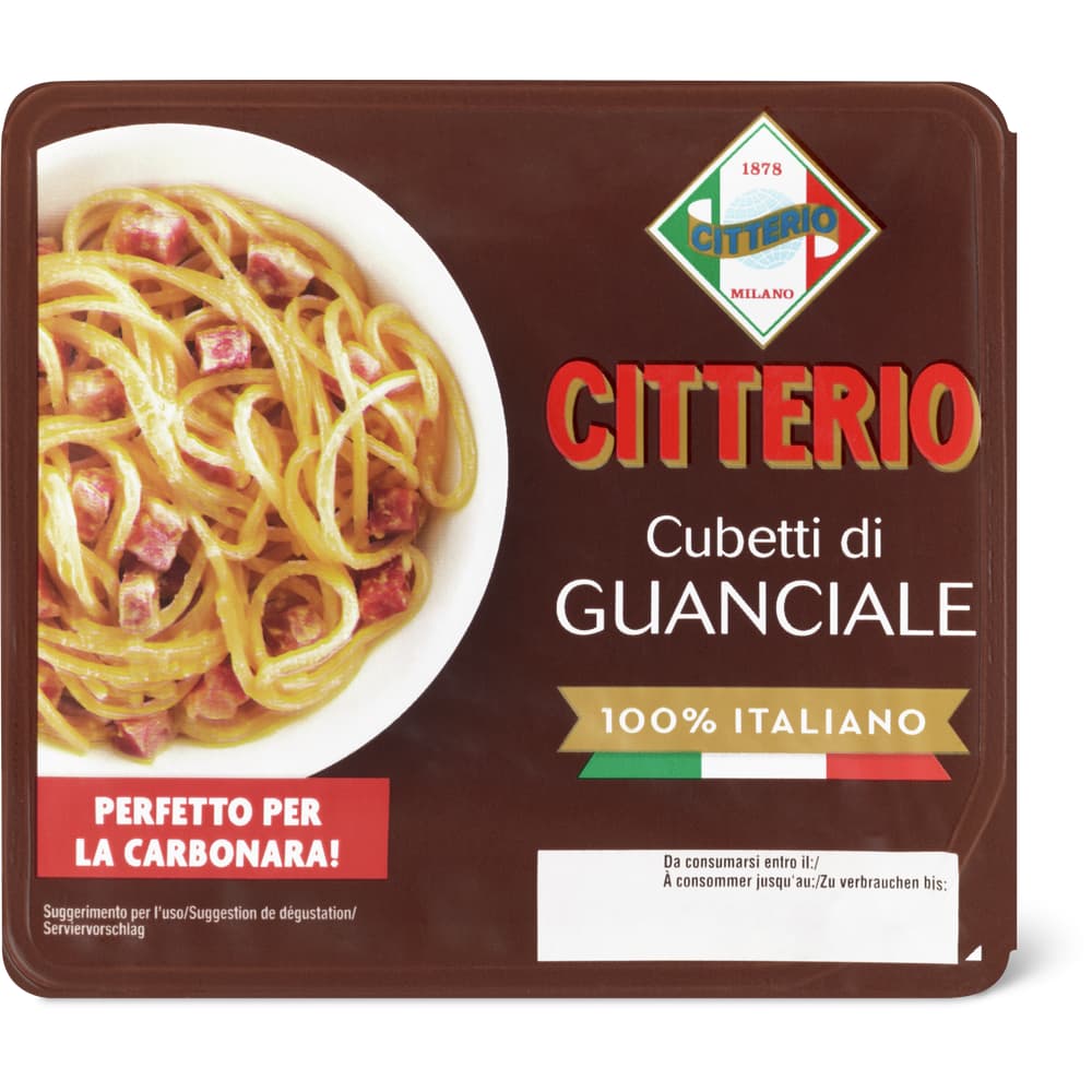 Citterio cubes Guanciale • Migros