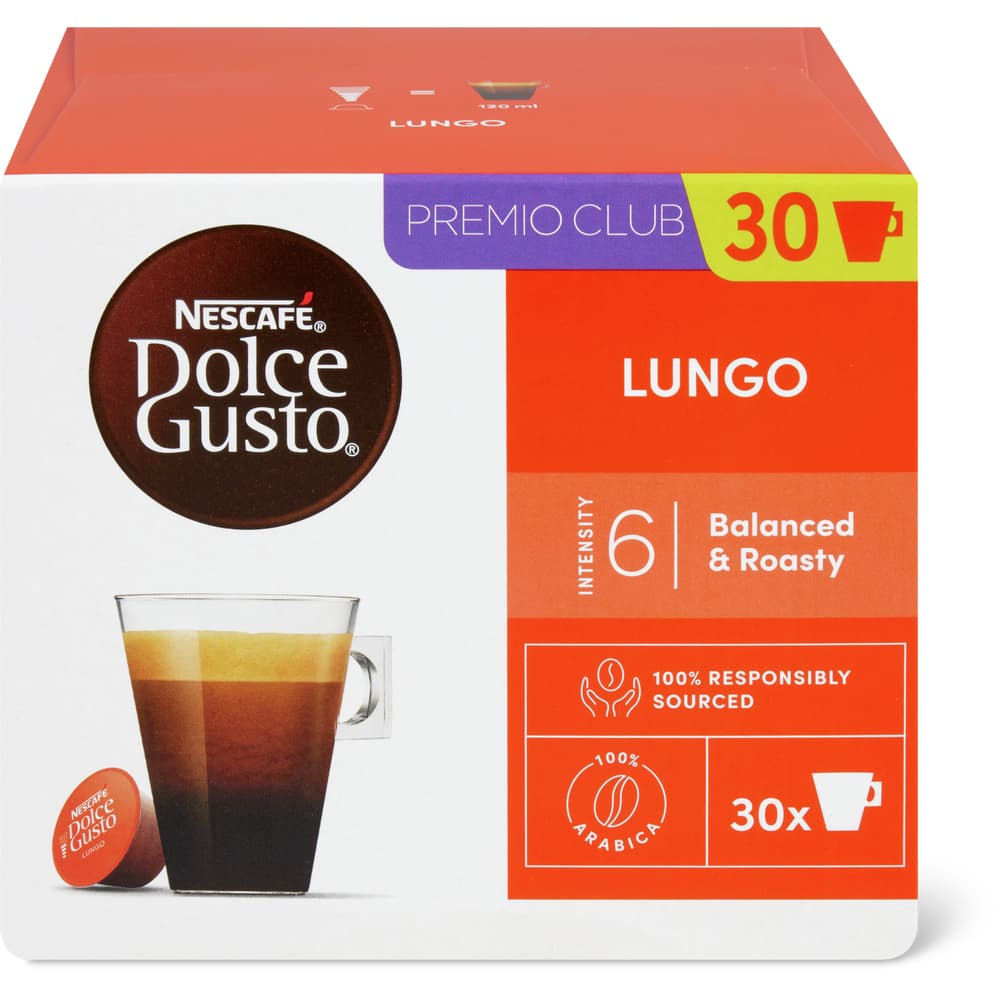 Nescafé Dolce Gusto · Coffee Capsules · Lungo, NESCAFÉ Dolce Gusto ...