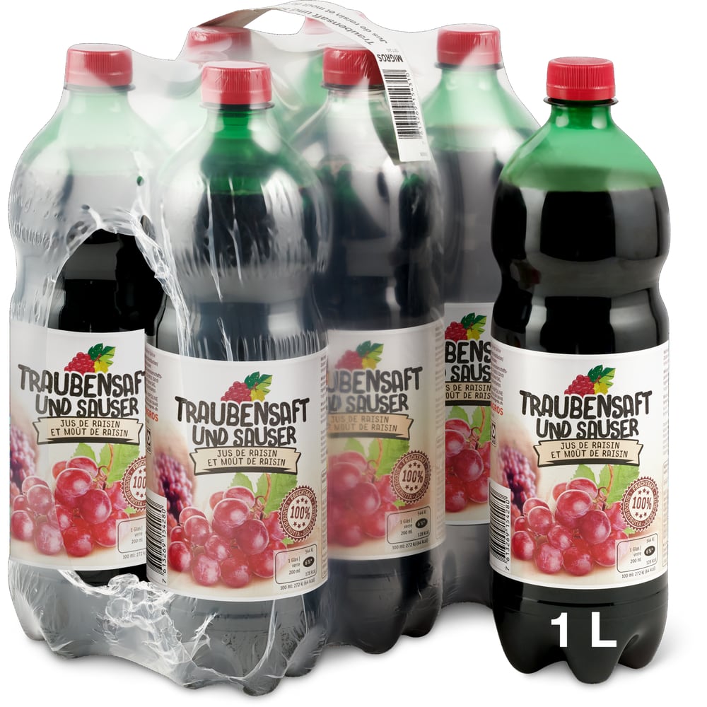 Roter Traubenmost alkoholfrei • Migros Online