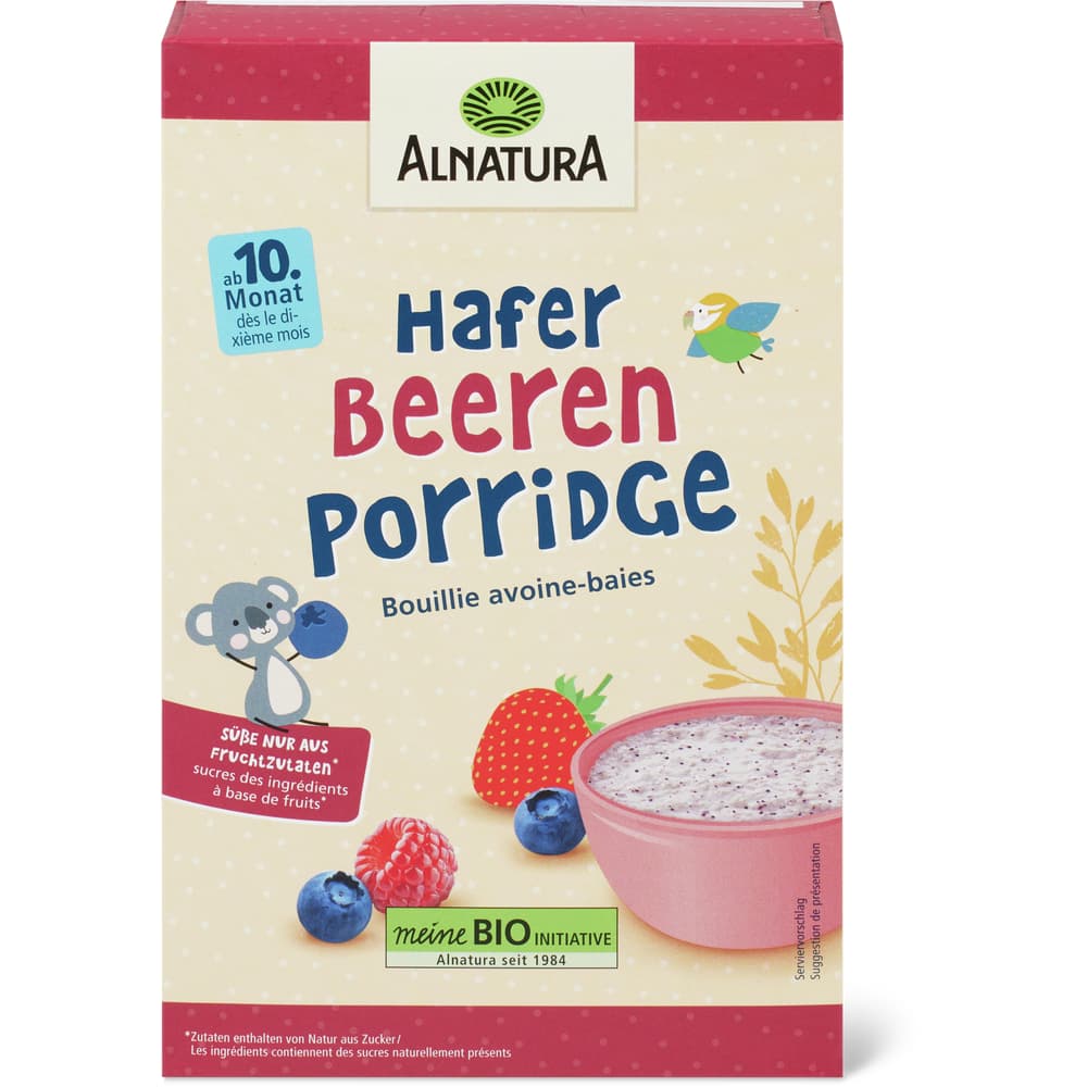 Alnatura · ALN OAT BERRIES PORRIDGE • Migros