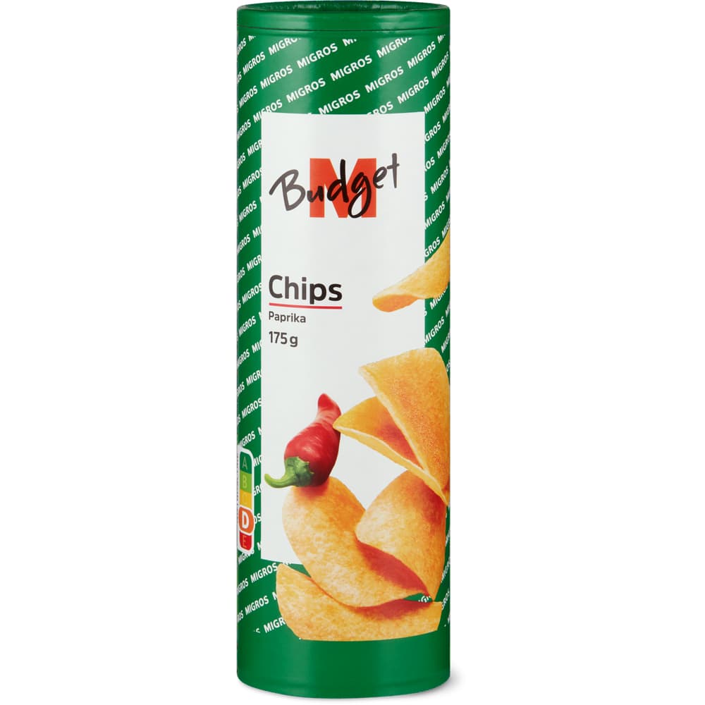 M-Budget · Stapelchips · Paprika • Migros Online