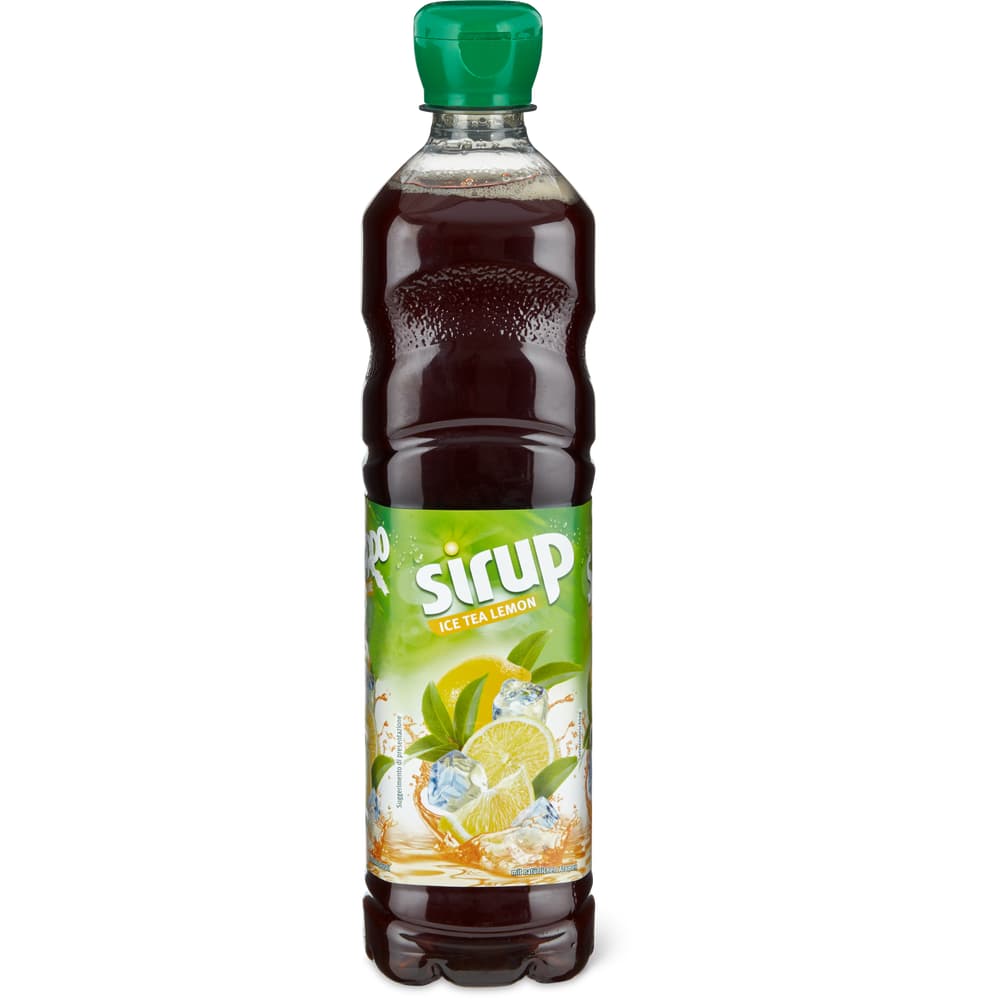 Sirup · Sirop · Ice Tea Lemon • Migros