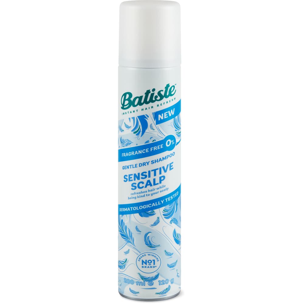 Batiste · Dry Sensitive Shampoo · Sensitive Scalps • Migros