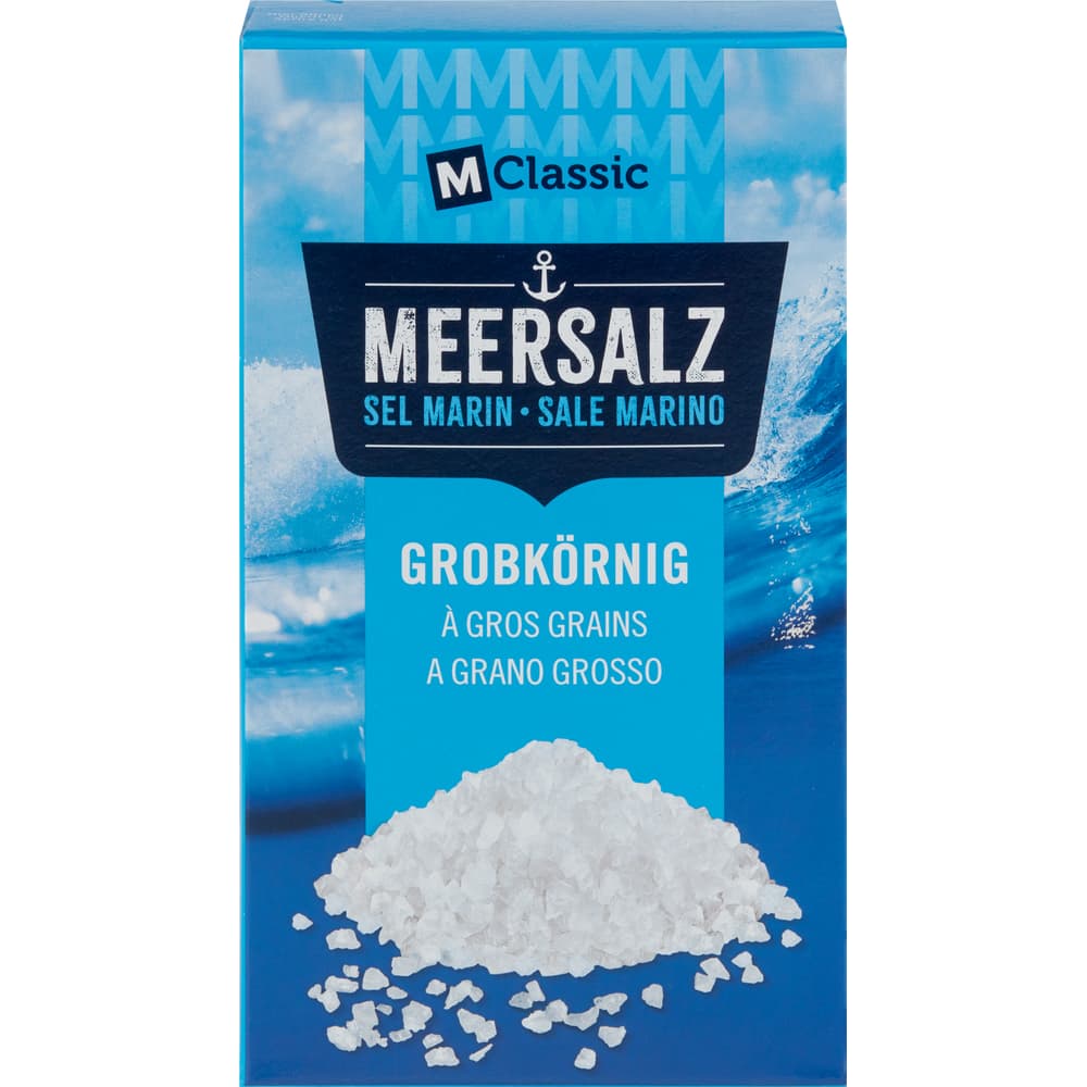M-Classic · Sea salt · coarse • Migros