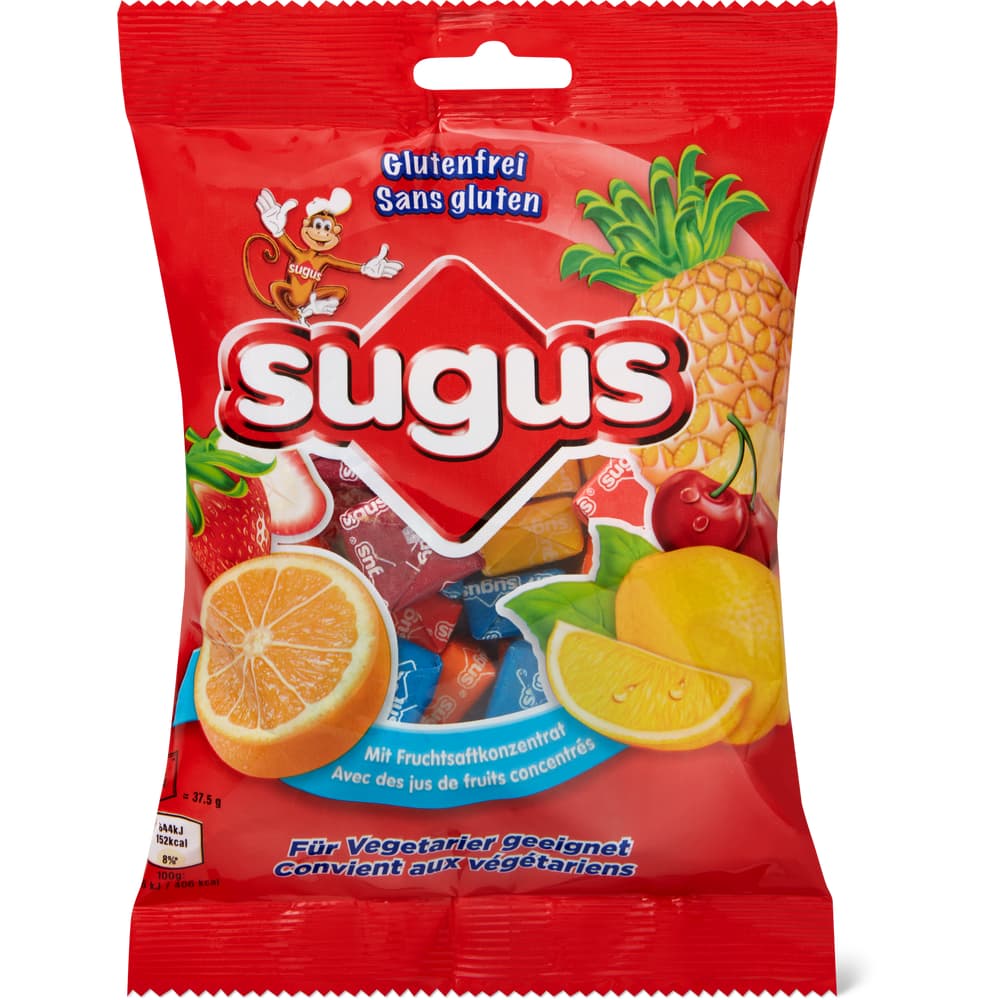 Sugus · fruit chewy sweets • Migros Online
