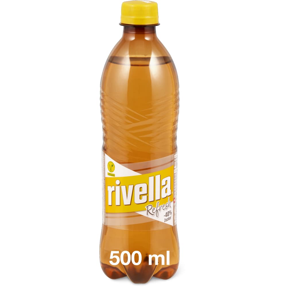 Rivella · Yellow · Refresh, -40% Sugar, vegan • Migros
