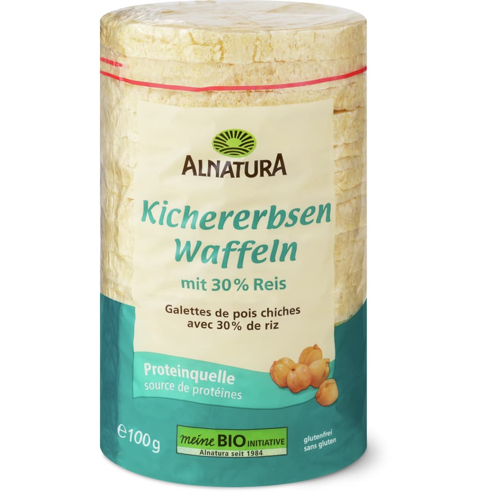 Alnatura · Chickpea Waffles · Bio • Migros