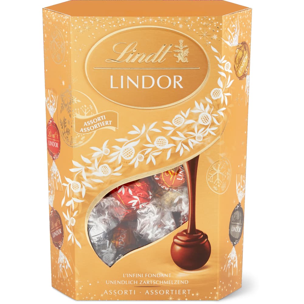 Lindt Lindor · Kugel Assortiert · Weihnachten • Migros Online