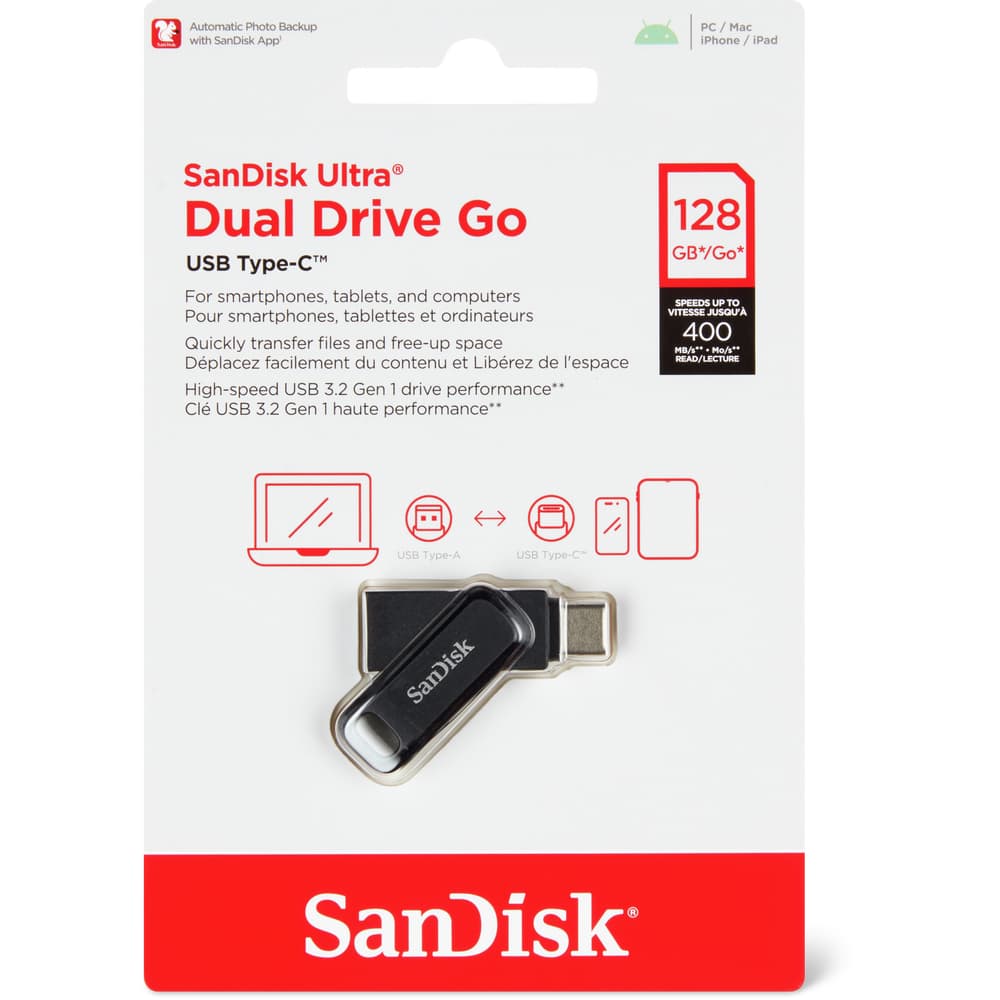 SanDisk · SanDisk USB Dual 128GB • Migros