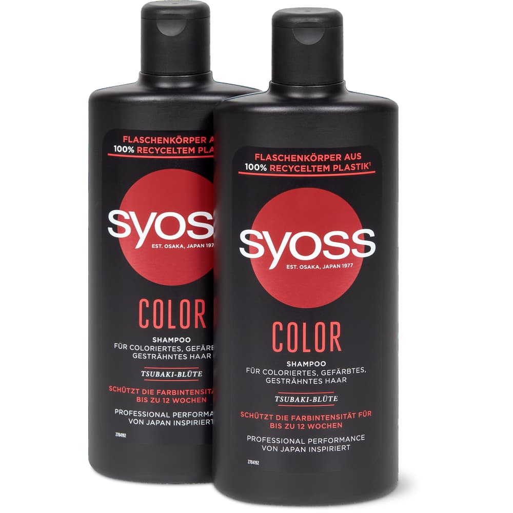 Syoss Color · Color Shampoo · coloriertes & gesträhntes Haar • Migros ...