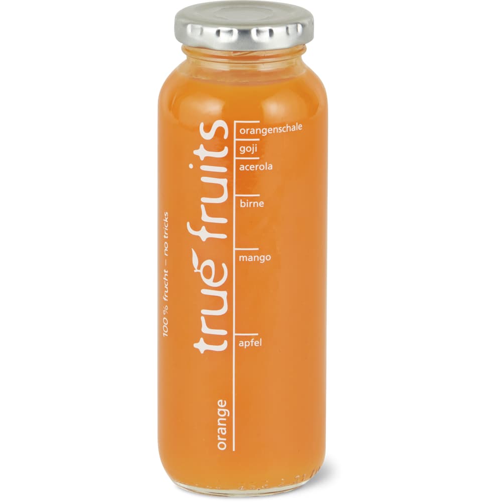 true fruits · Trué fruits orange smoothie • Migros