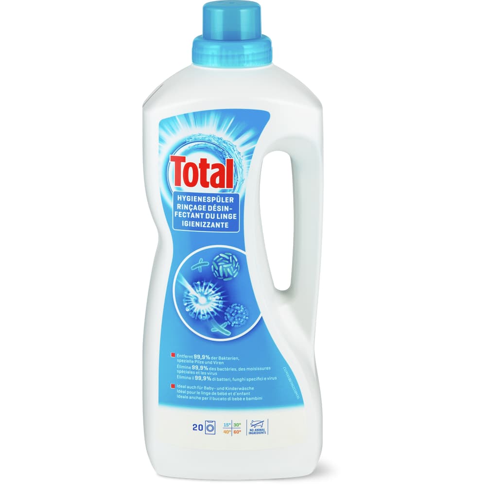 Total · Laundry Sanitizer • Migros