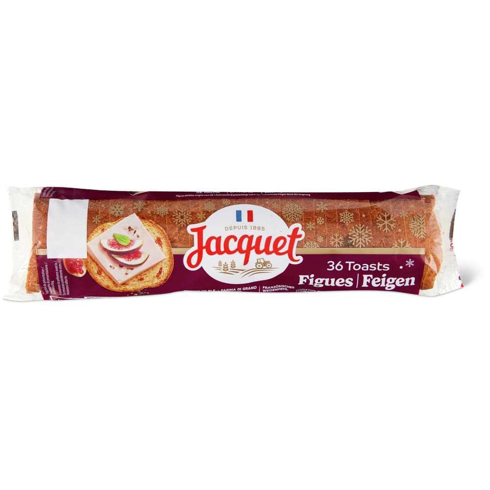 Jacquet · Pane da toast per canapè · Fichi • Migros