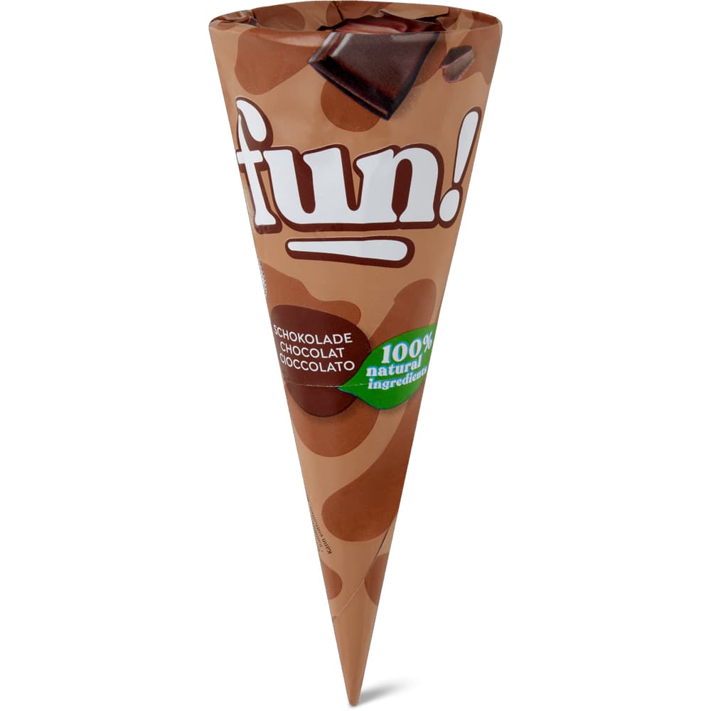 Fun · Cones · Chocolate • Migros
