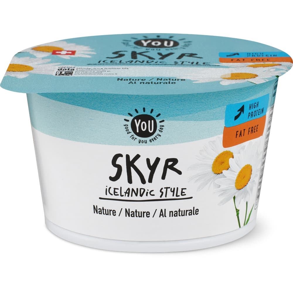 You SKYR · Low-fat curd - Icelandic Style · Plain • Migros