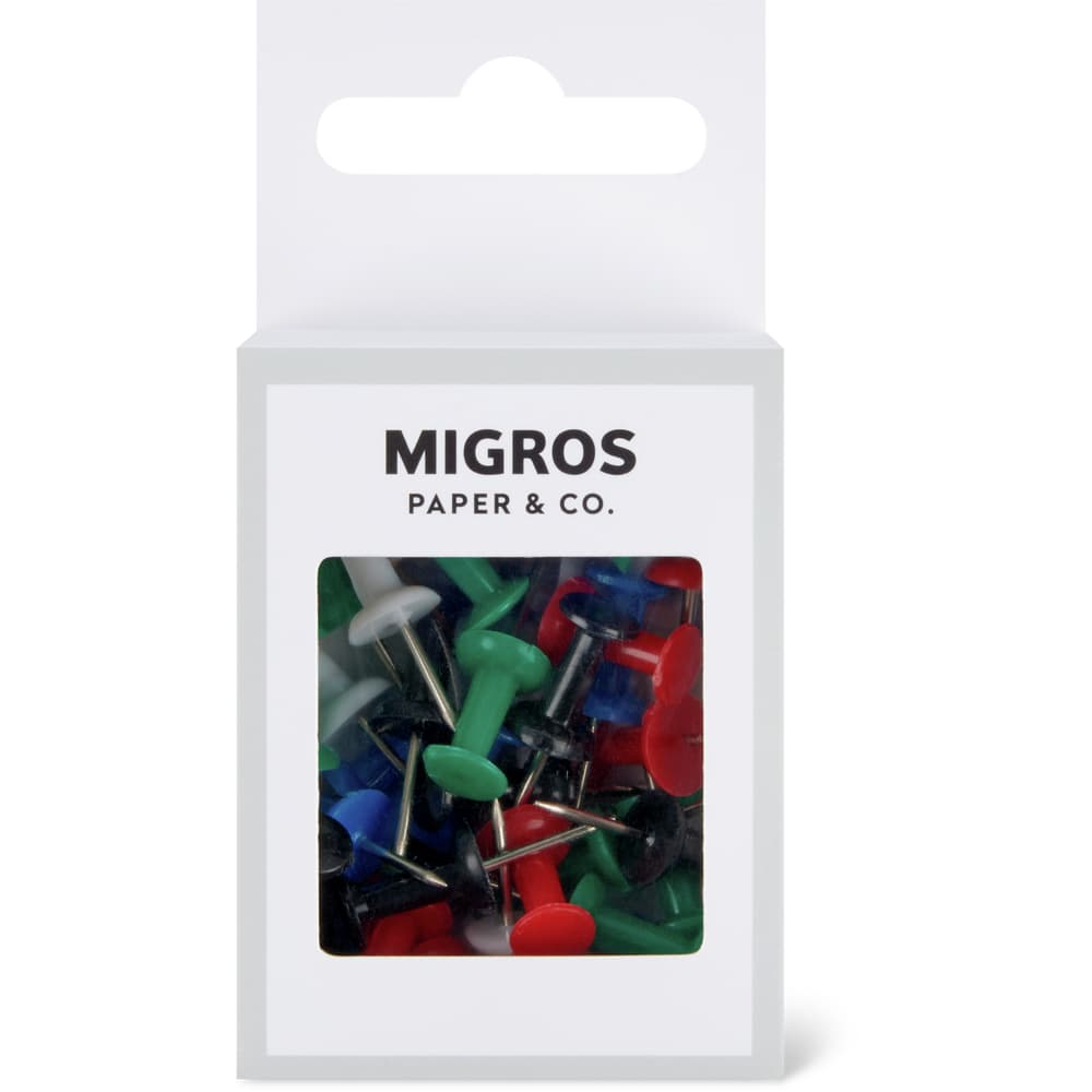 Migros Paper & Co. · Pinboard needles • Migros