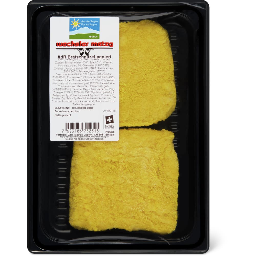 Brätschnitzel paniert • Migros