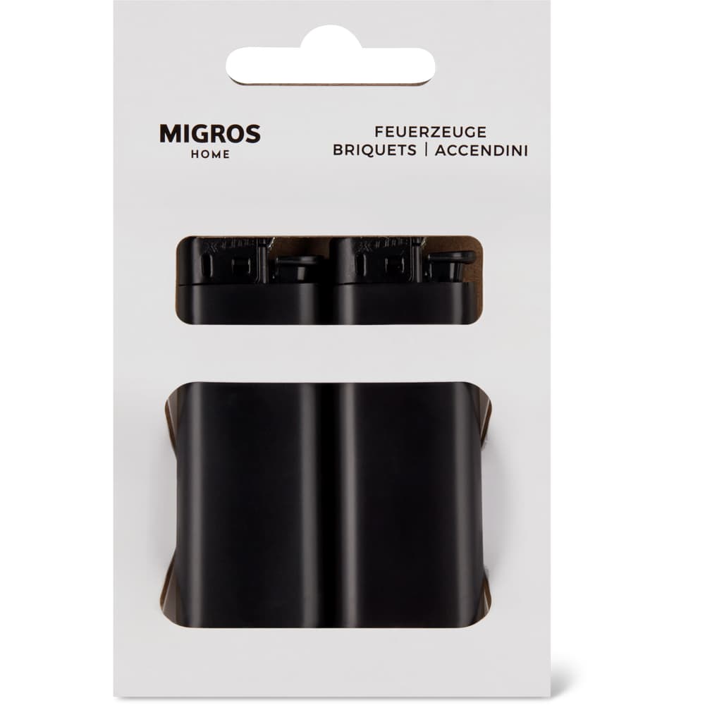 Migros Home · Mechanical Lighter · Black • Migros