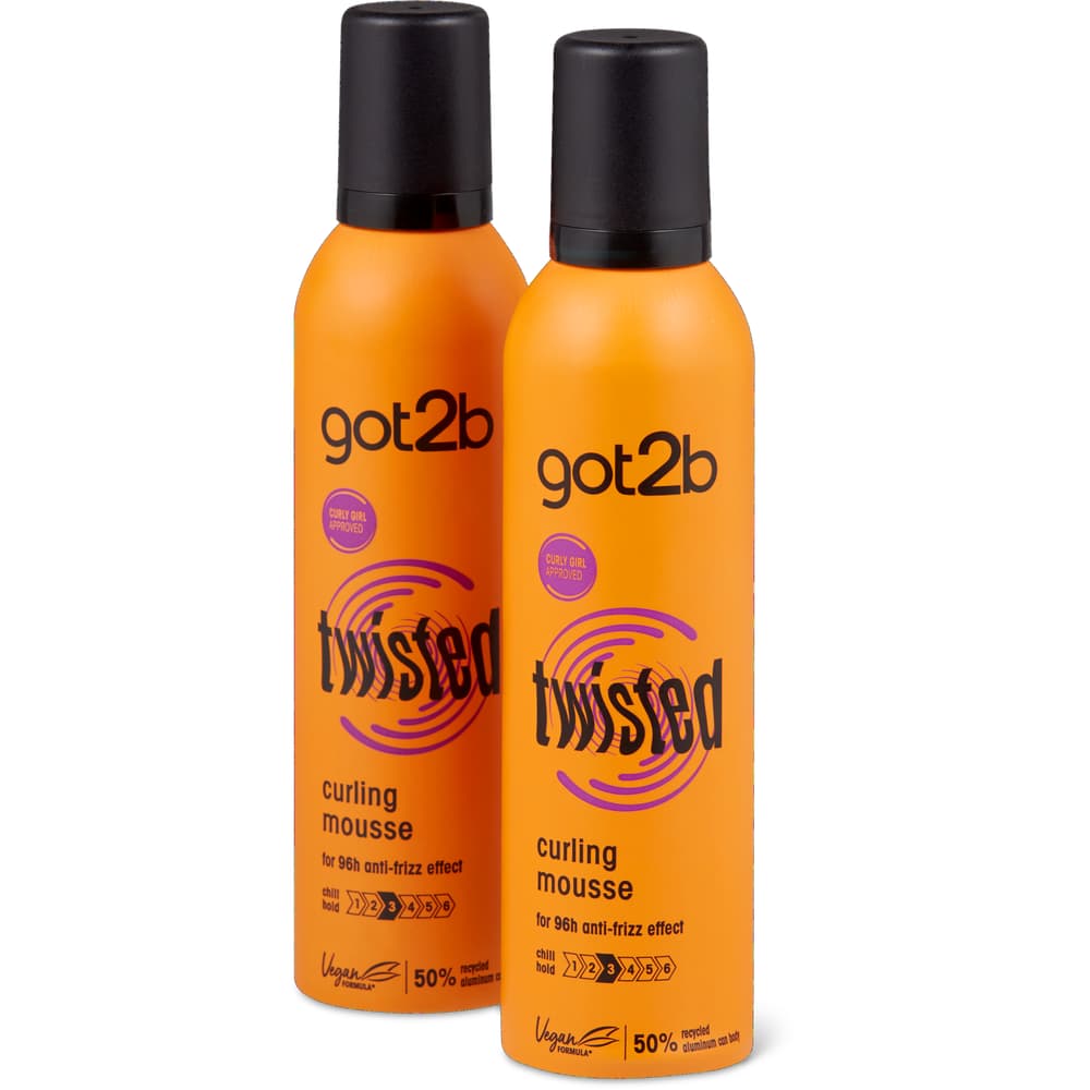 Schwarzkopf Got2b Twisted · Mousse pour cheveux · Fixation 3/6 • Migros
