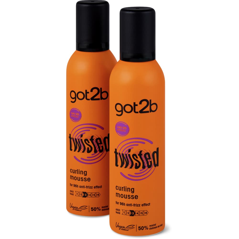 Schwarzkopf Got2b Twisted · Hair mousse · Hold 3/6 • Migros Online