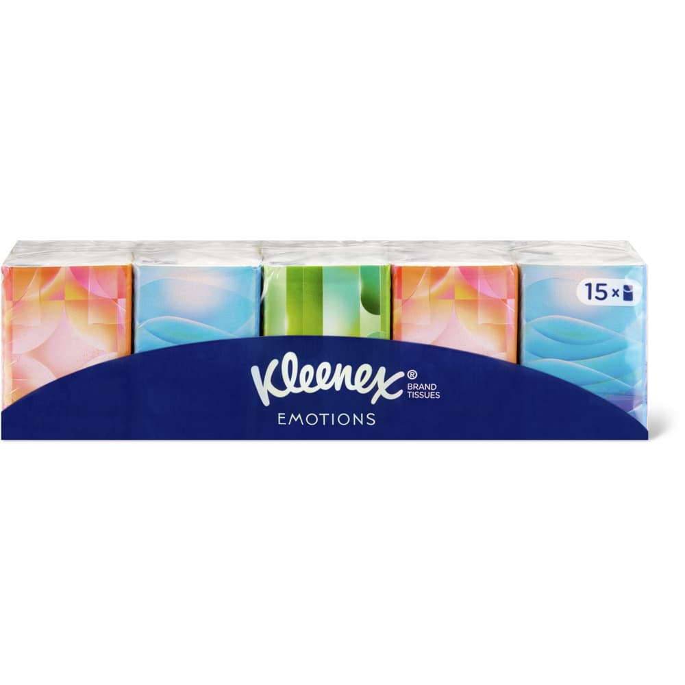Kleenex · Mindfulness Collection Mini handkerchiefs · 3-ply • Migros