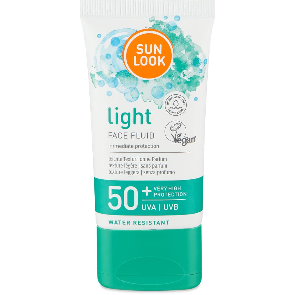 Sun Look Light · Sunscreen for face · SPF 50, Waterproof, fragrance ...
