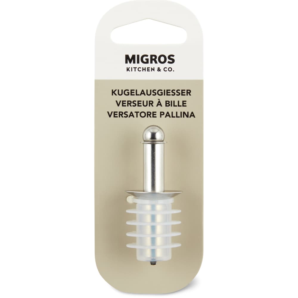 Migros Kitchen & Co. · Versatore a sfera · acciaio inox, 6.1 x 2.6 cm ...