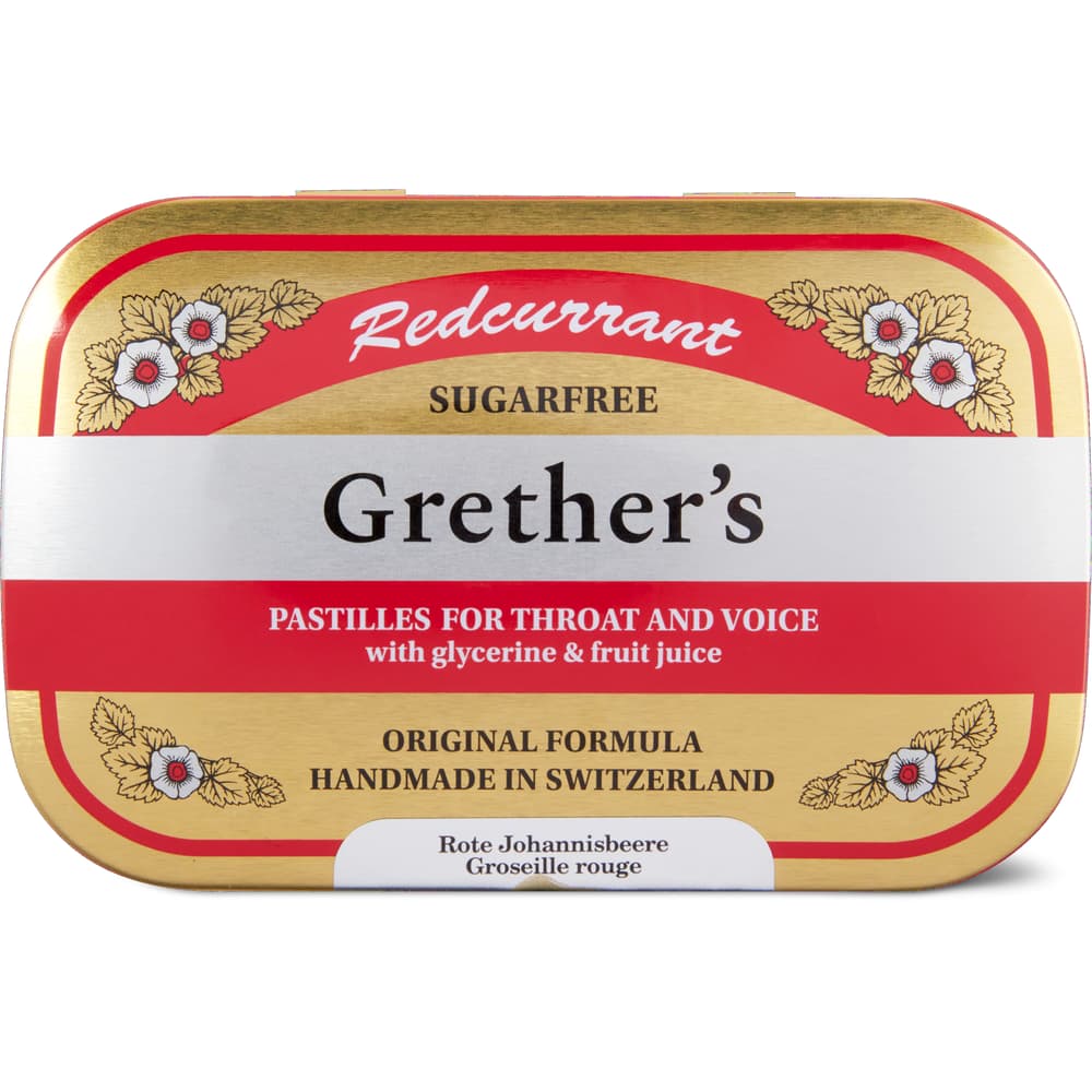 Grether's · Pastillen für den Hals · Rote Johannisbeere • Migros Online
