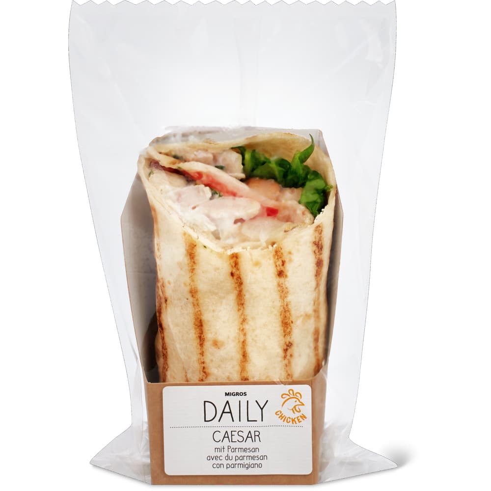 Migros Daily · Migros Daily Wrap pollo cesare • Migros