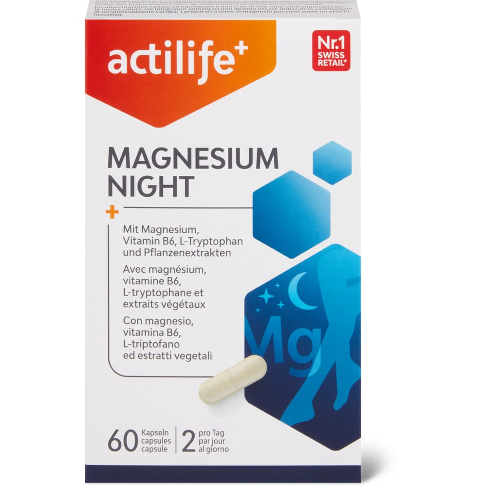 Actilife · Actilife Magnesium Night • Migros