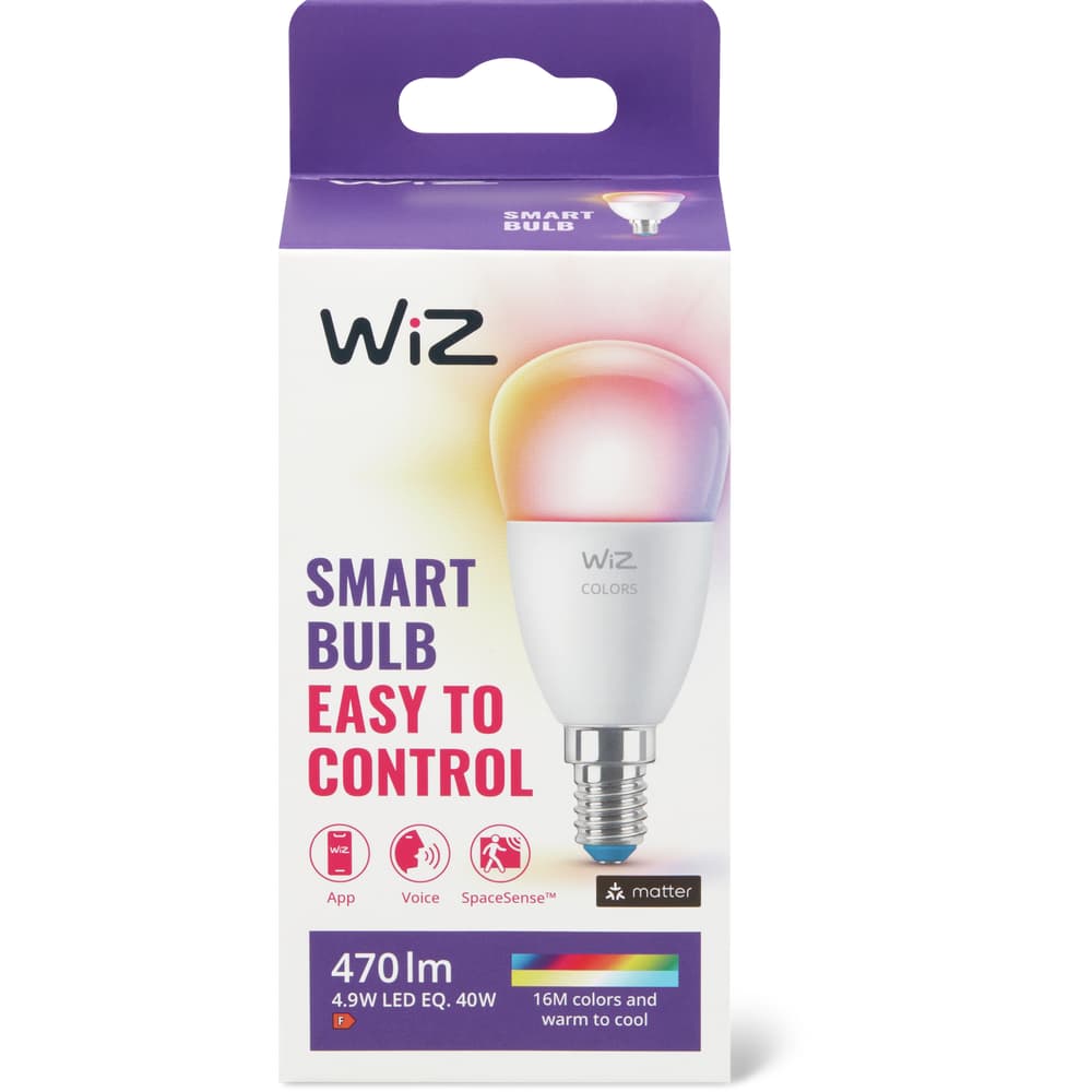 WiZ · WIZ LED RGB P 45 E14 • Migros Online
