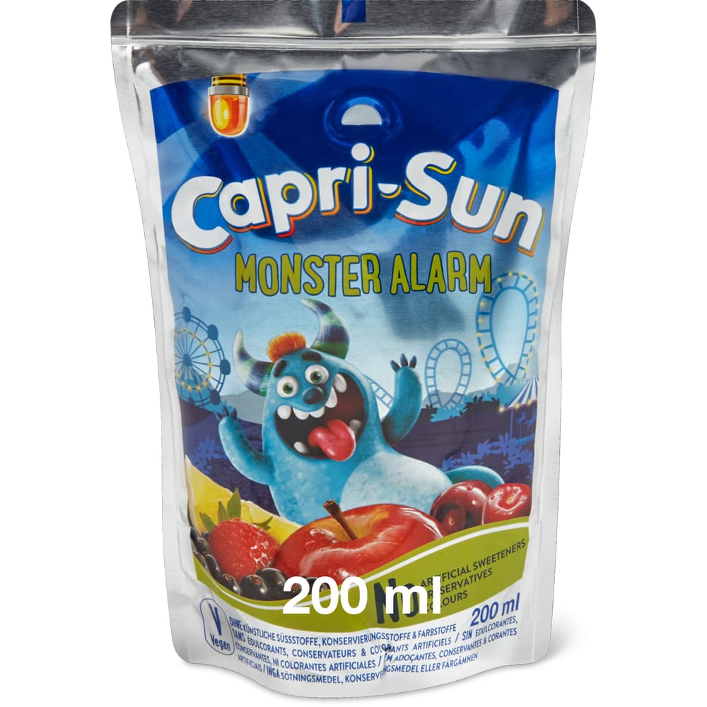 Capri Sun · Monster Alarm · ohne künstliche Süssstoffe ...