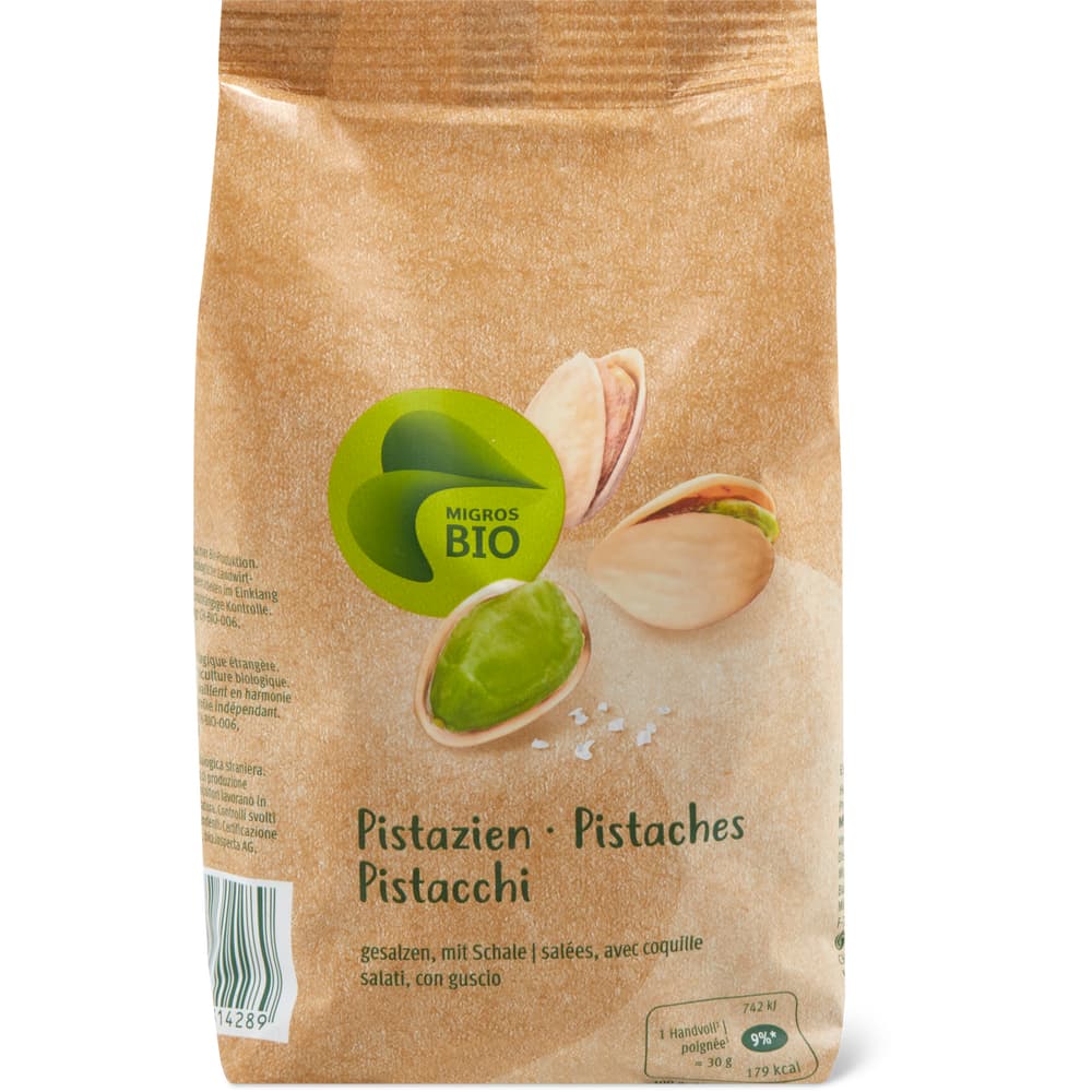 Migros Bio · Pistazien · gesalzen • Migros Online