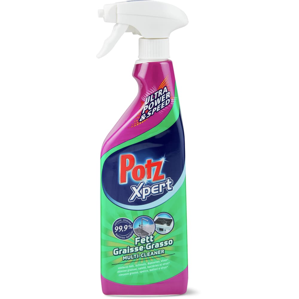 Potz Xpert · All purpose cleaner spray · Fat • Migros Online