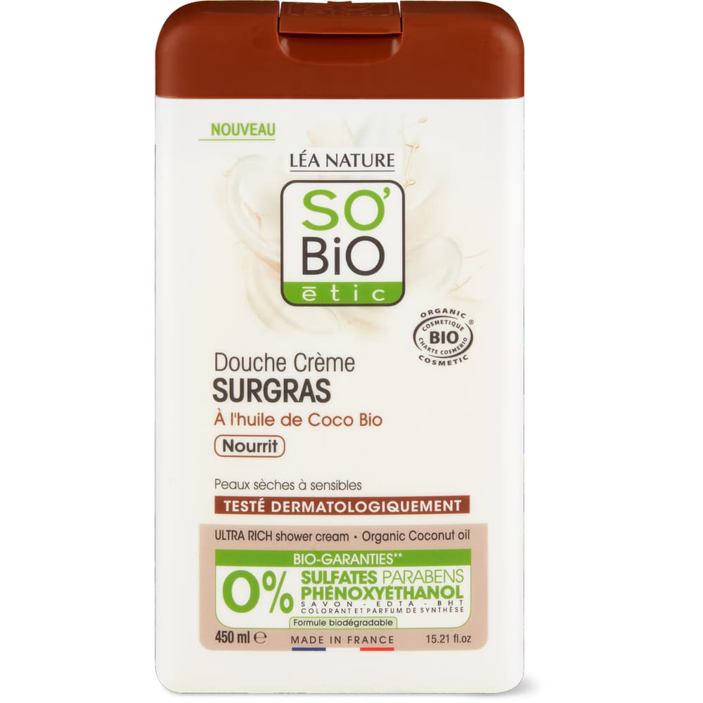 Sobio Etic · SO BiO étic Douche Crème Coco • Migros