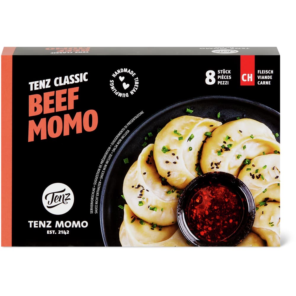Tenz · Momos · mit Rindfleisch • Migros
