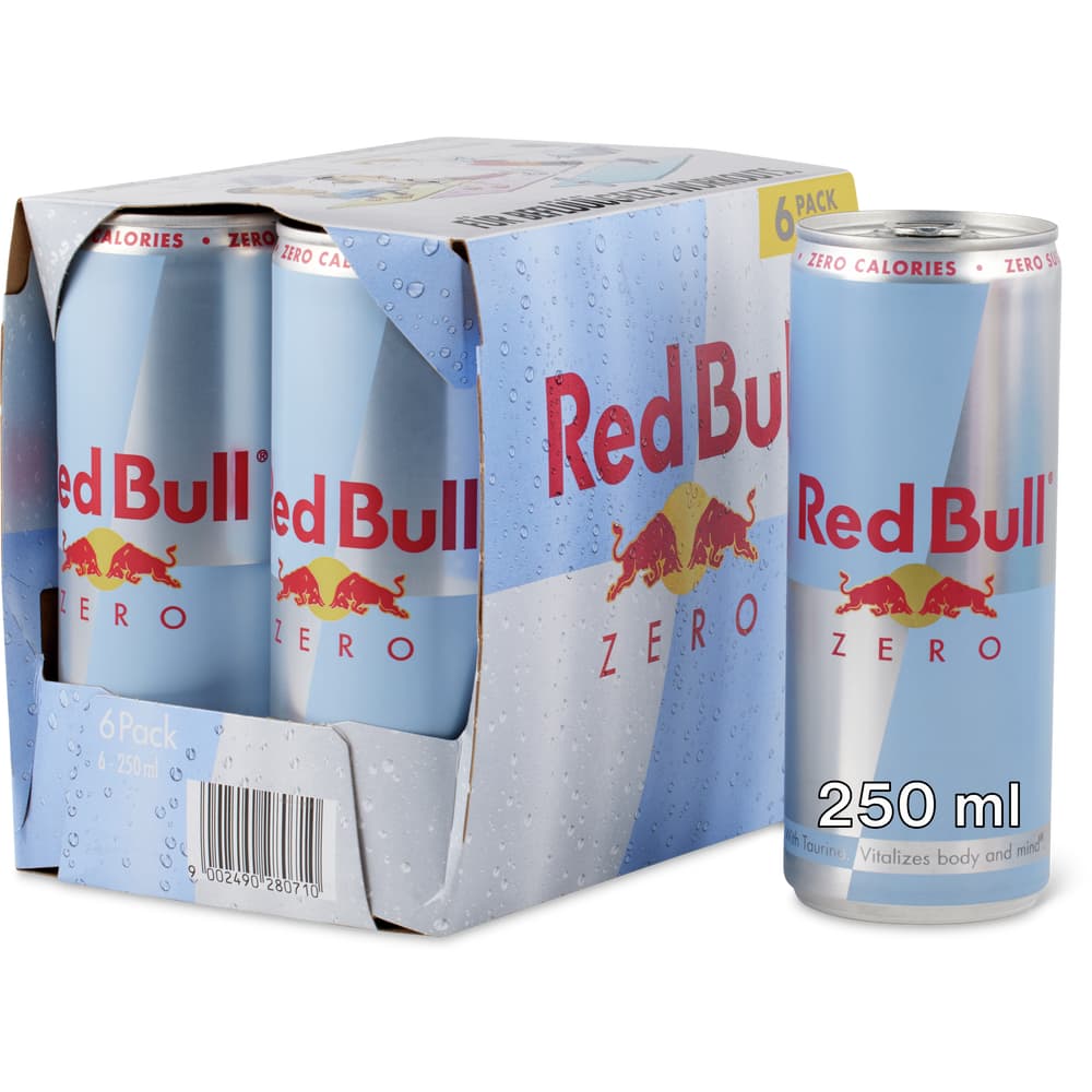 Red Bull Zero · Energy Drink · zero Zucker, zero Kalorien • Migros