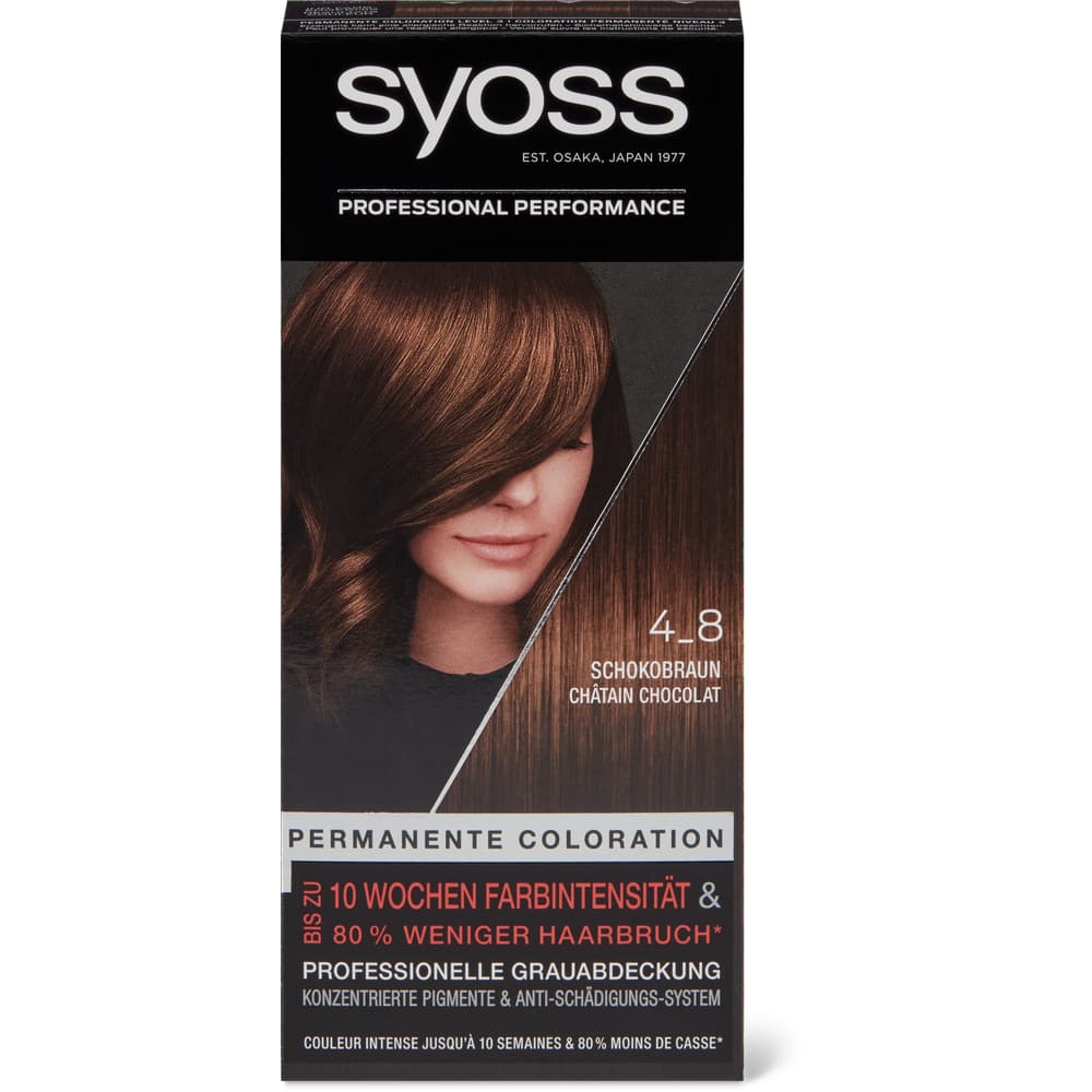 Syoss · Dauerhafte Haarfarbe · 4_8 Schokobraun • Migros
