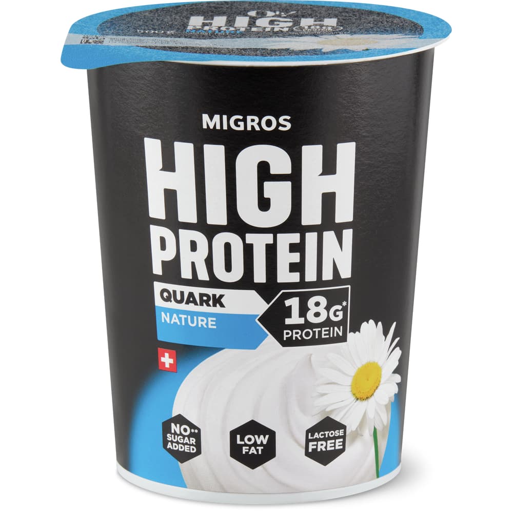 Migros High Protein · Quark · Nature, laktosefrei • Migros