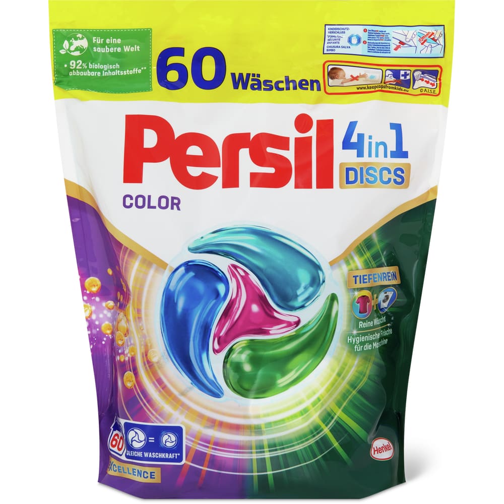 Persil Color · Capsule detergent · 60 wash cycles • Migros Online