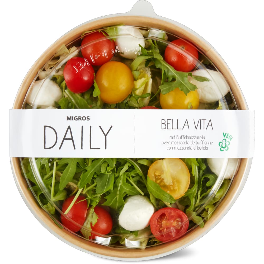 Migros Daily · Migros Daily Salat Tomaten & Mozzarella • Migros Online