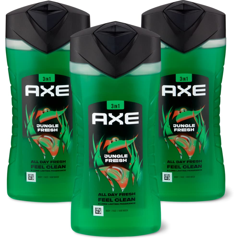 Axe · Shower gel · Jungle Fresh 3in1 • Migros