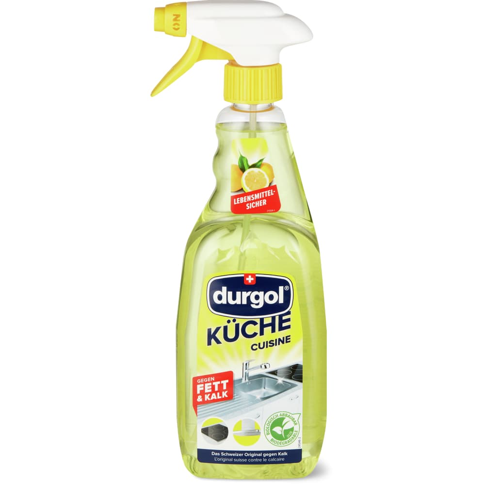 Durgol · Kitchen cleaner spray · Lemon • Migros Online